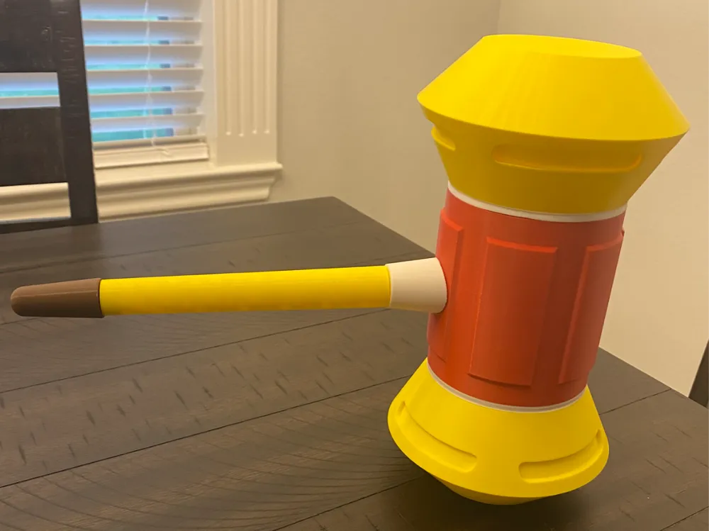Amy Rose's Piko Piko Hammer from Sonic the Hedgehog by Forg3D Design ...