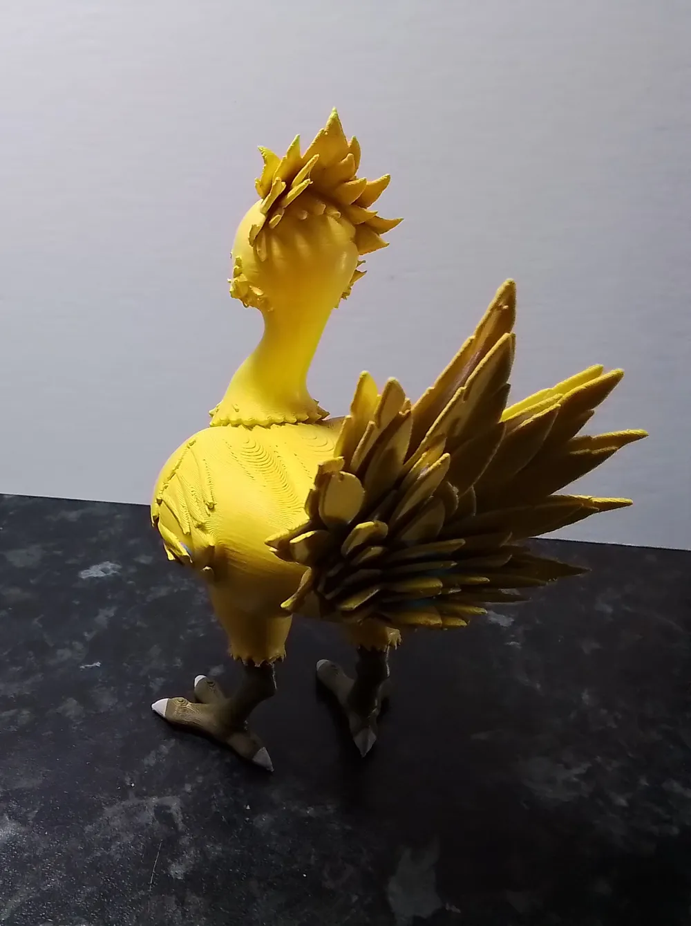 Cute Chocobo Figure - Free 3D Print Model - MakerWorld