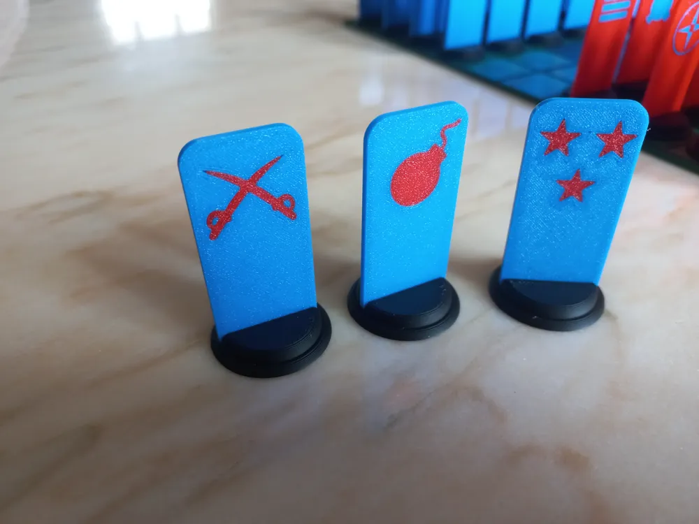 Stratego-like board game - complete set by wildshark - MakerWorld