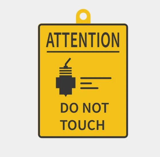 Do Not Touch - Free 3D Print Model - MakerWorld