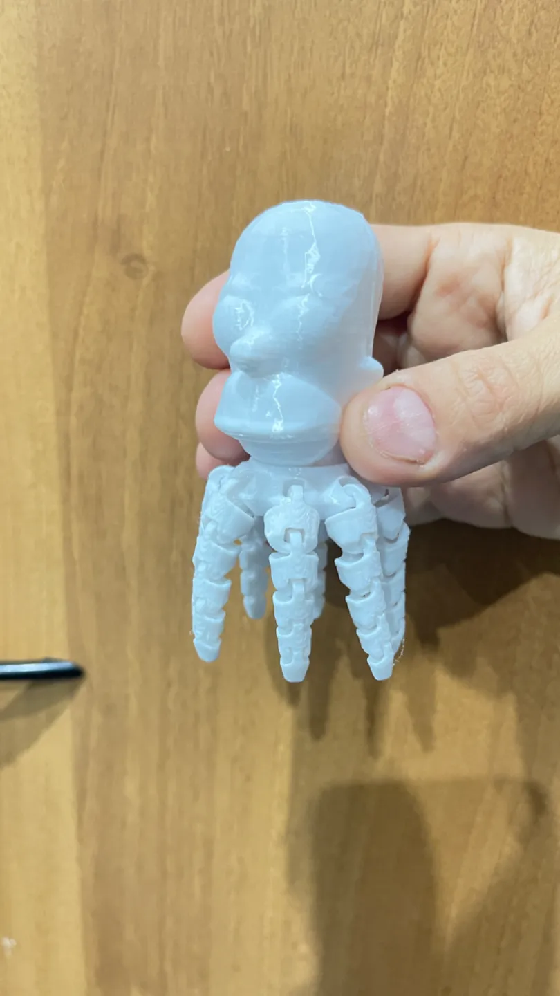 Homer simpson octopus articulated flexi by Tala16 - MakerWorld