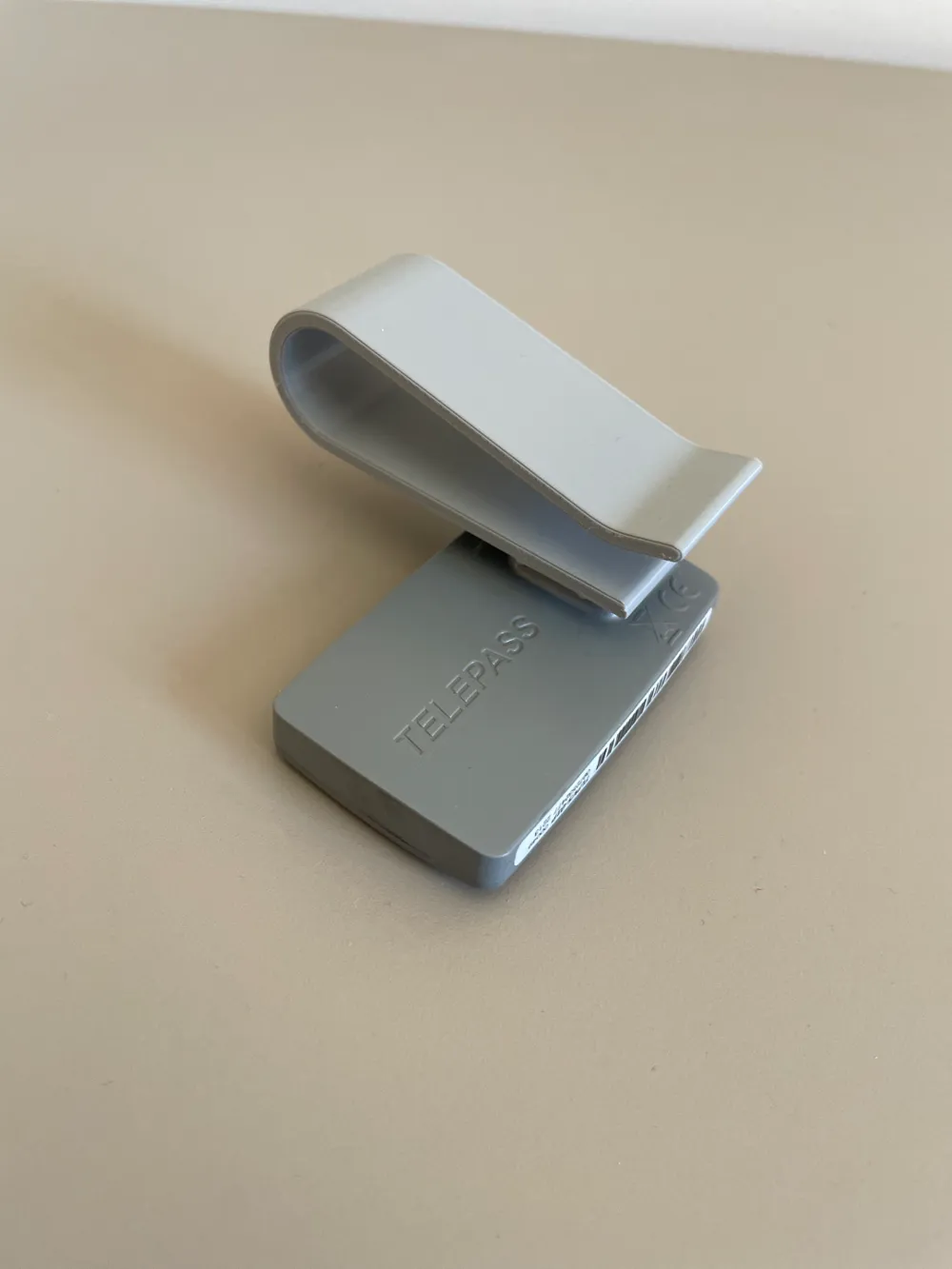 Sun Visor Telepass Holder by maxct89 - MakerWorld