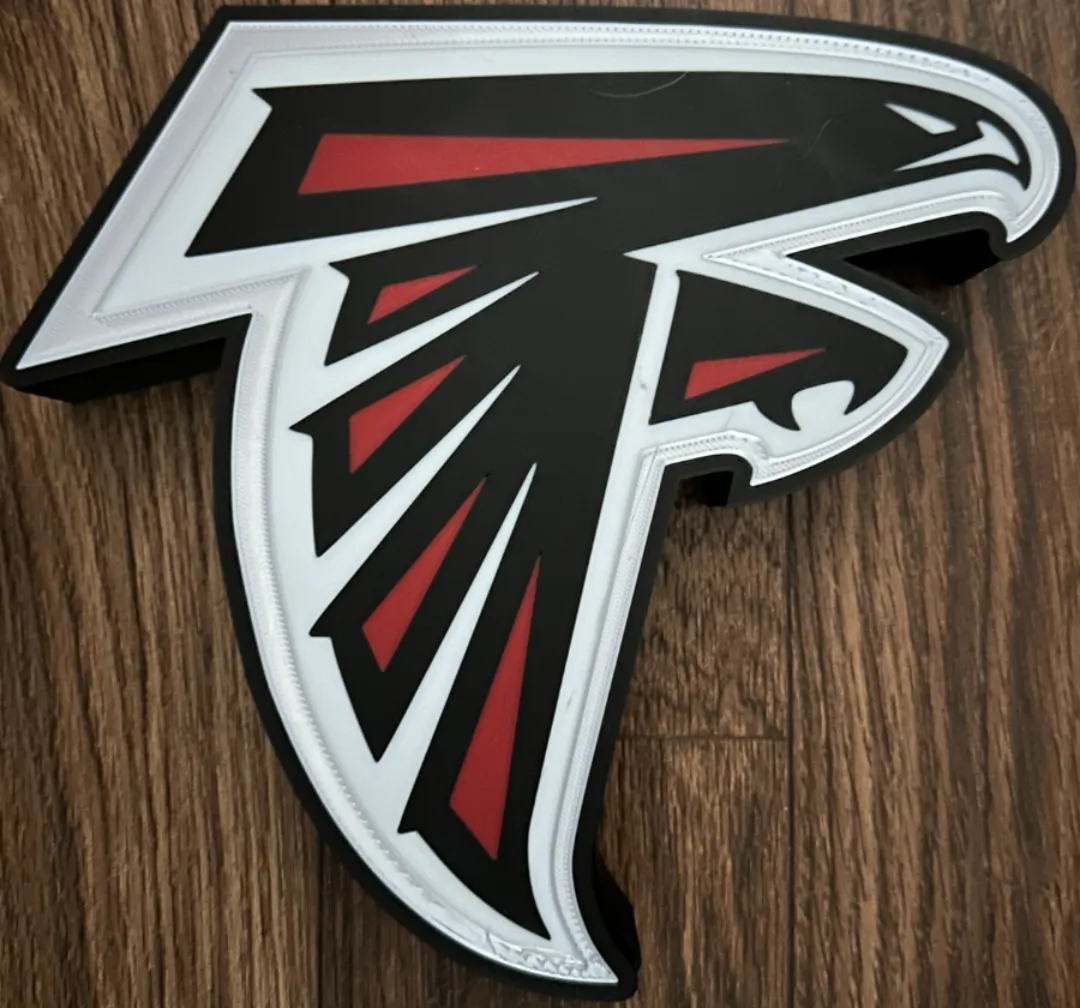 Atlanta Falcons (FALCON) Lightbox - Free 3D Print Model - MakerWorld