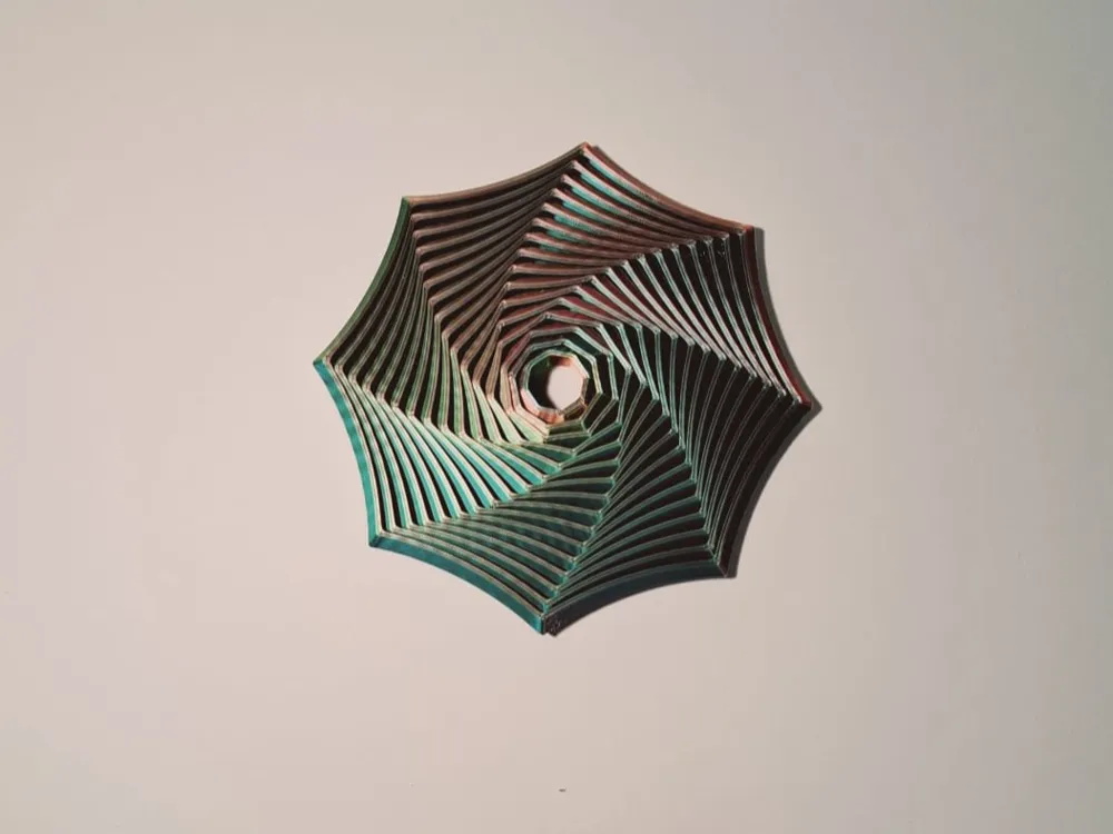 SpiderWeb Ocagon Twist fidget by dorons 3D's - MakerWorld