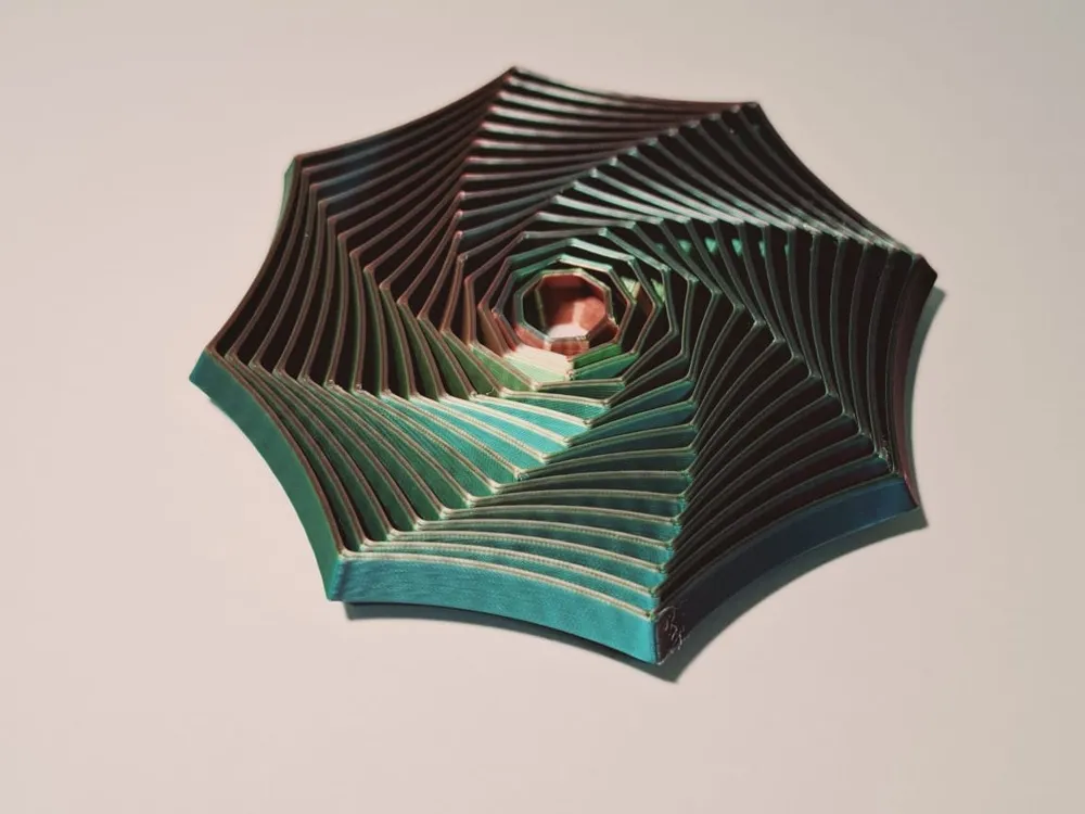 SpiderWeb Ocagon Twist fidget by DORONS WORLD MakerWorld: Download Free ...