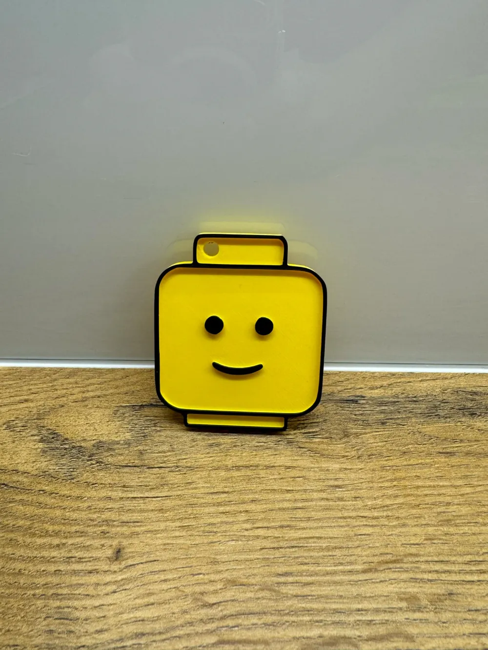 LE GO brick head keychain - Free 3D Print Model - MakerWorld
