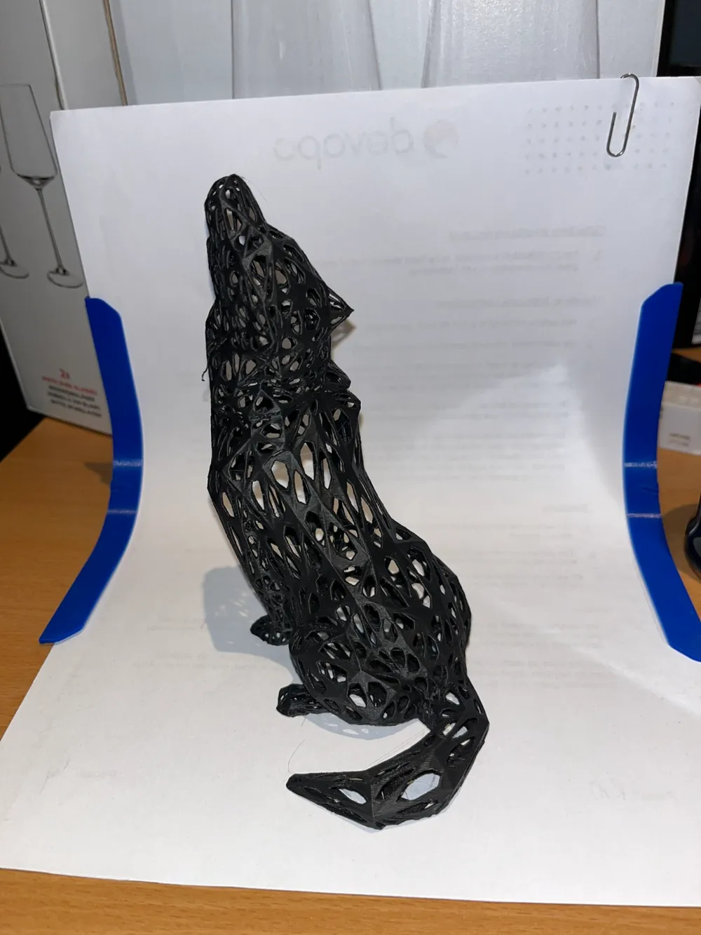 Wolf unique wireframe