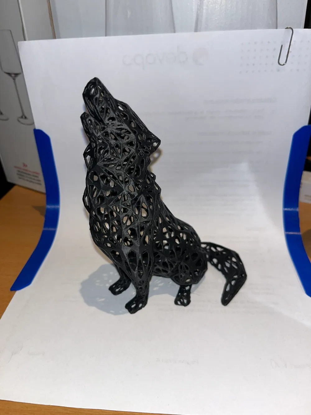 Wolf unique wireframe