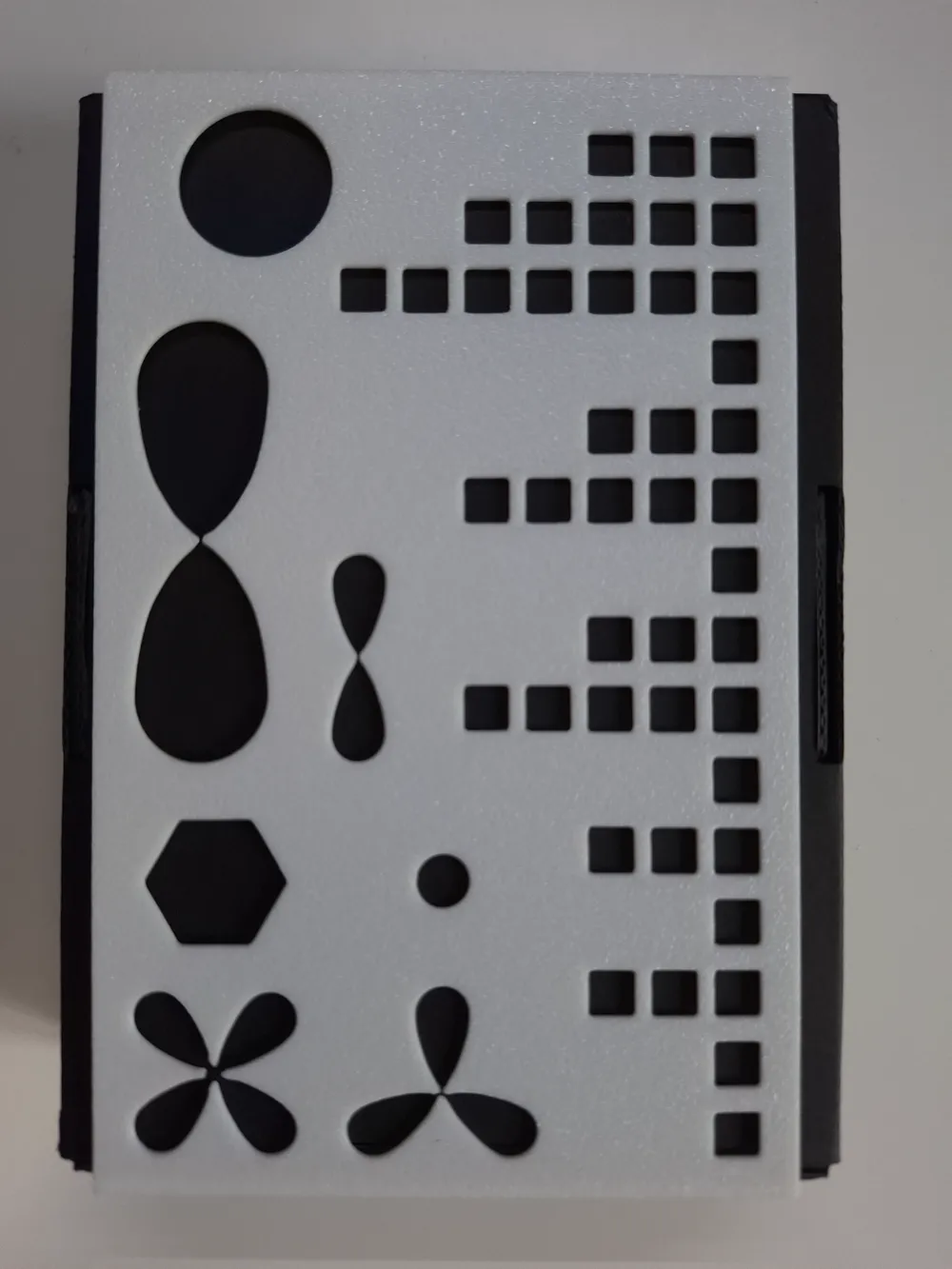 Molecule structure chemical drawing template by Der_Joni - MakerWorld