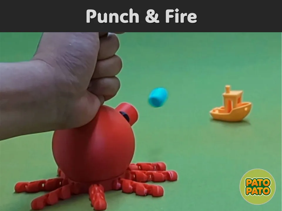 Air Pressure Octopus by Patopato_Design MakerWorld: Download Free 3D Models