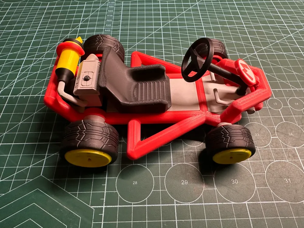 Mario Kart 8 pipe-frame kart, go-kart, assembly toy car, vehicle model ...