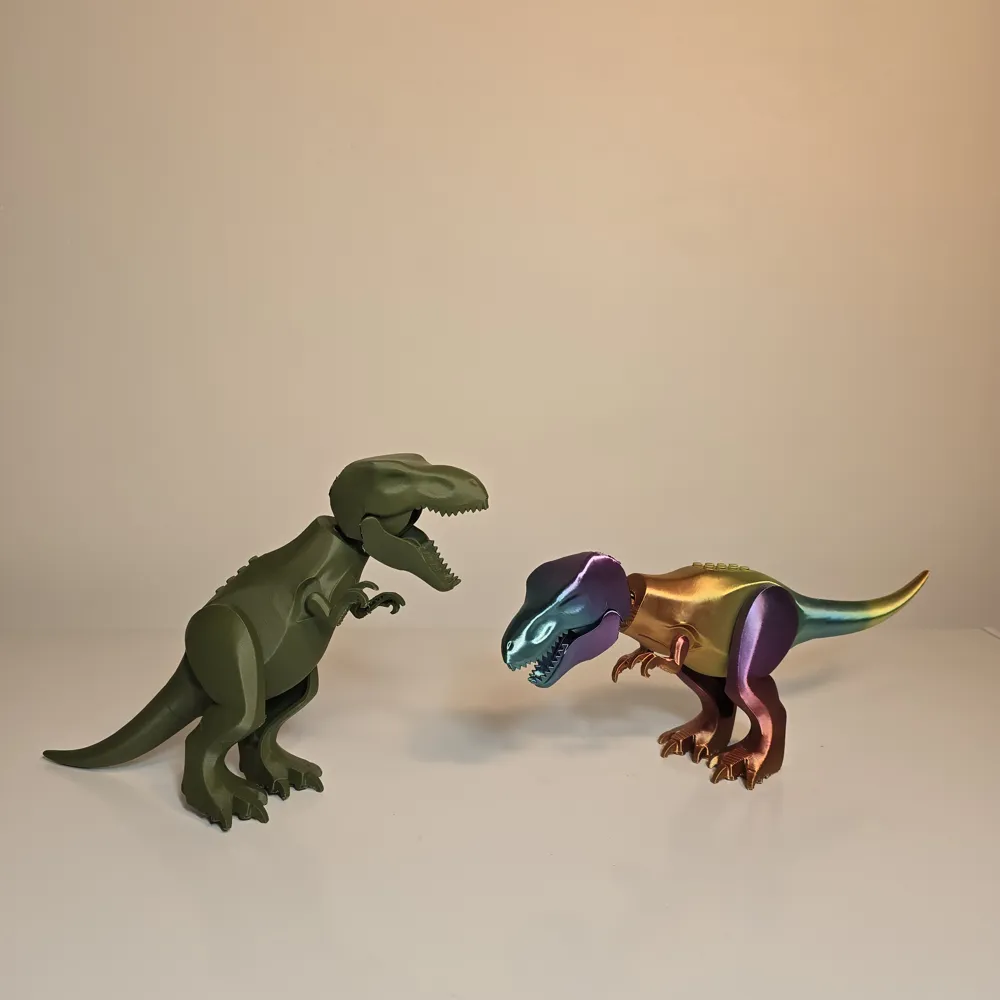Brick Tyrannosaurus Rex - Free 3D Print Model - MakerWorld