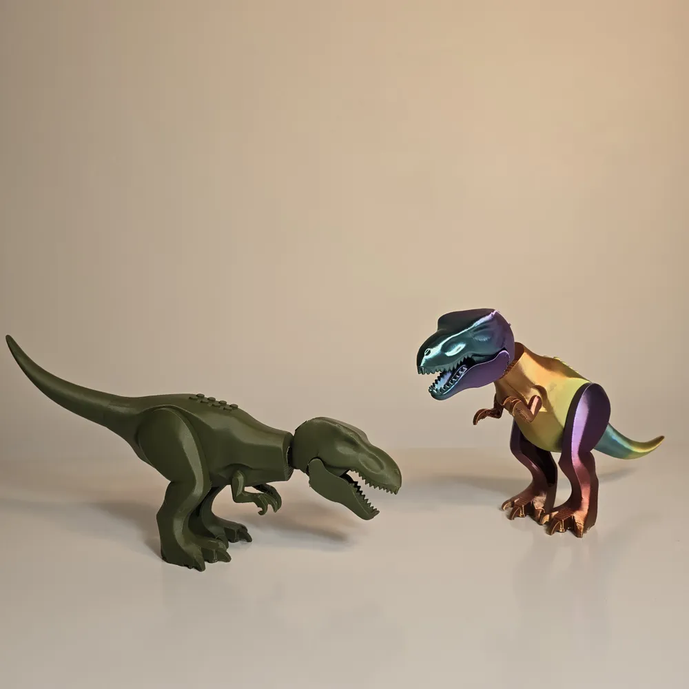 Brick Tyrannosaurus Rex Remixed by maker_rachael MakerWorld: Download ...