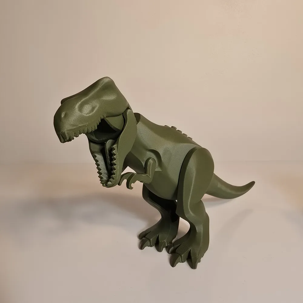 Brick Tyrannosaurus Rex Remixed by maker_rachael MakerWorld: Download ...