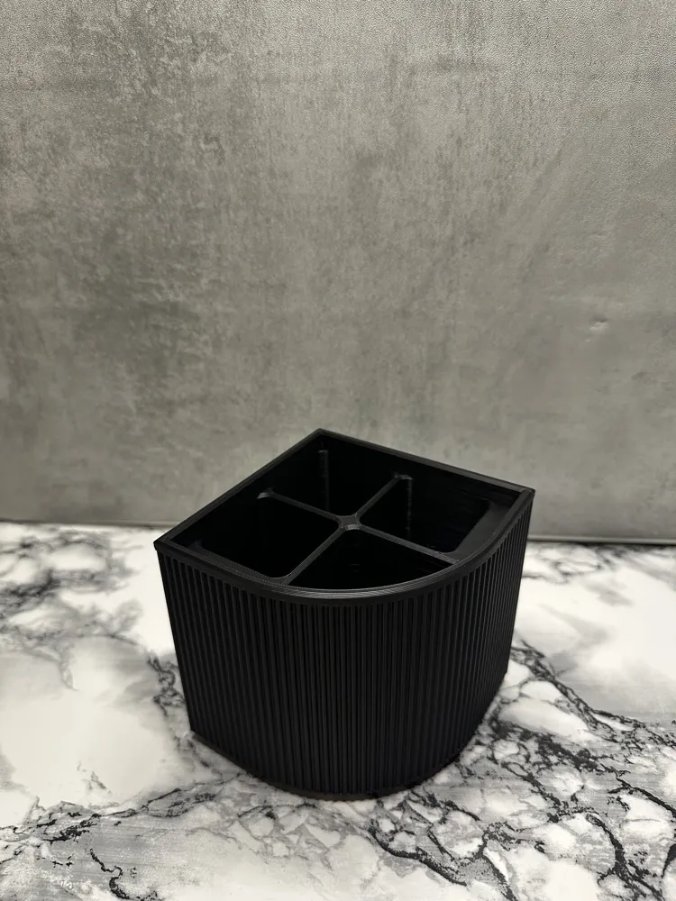 Bathroom Organizer, Toothbrush Holder for Corners - Free 3D Print Model ...