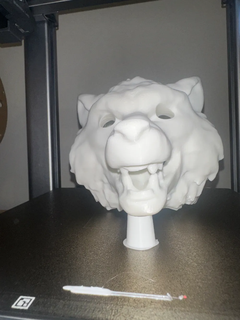 Angry Wolf Mask - Free 3D Print Model - MakerWorld