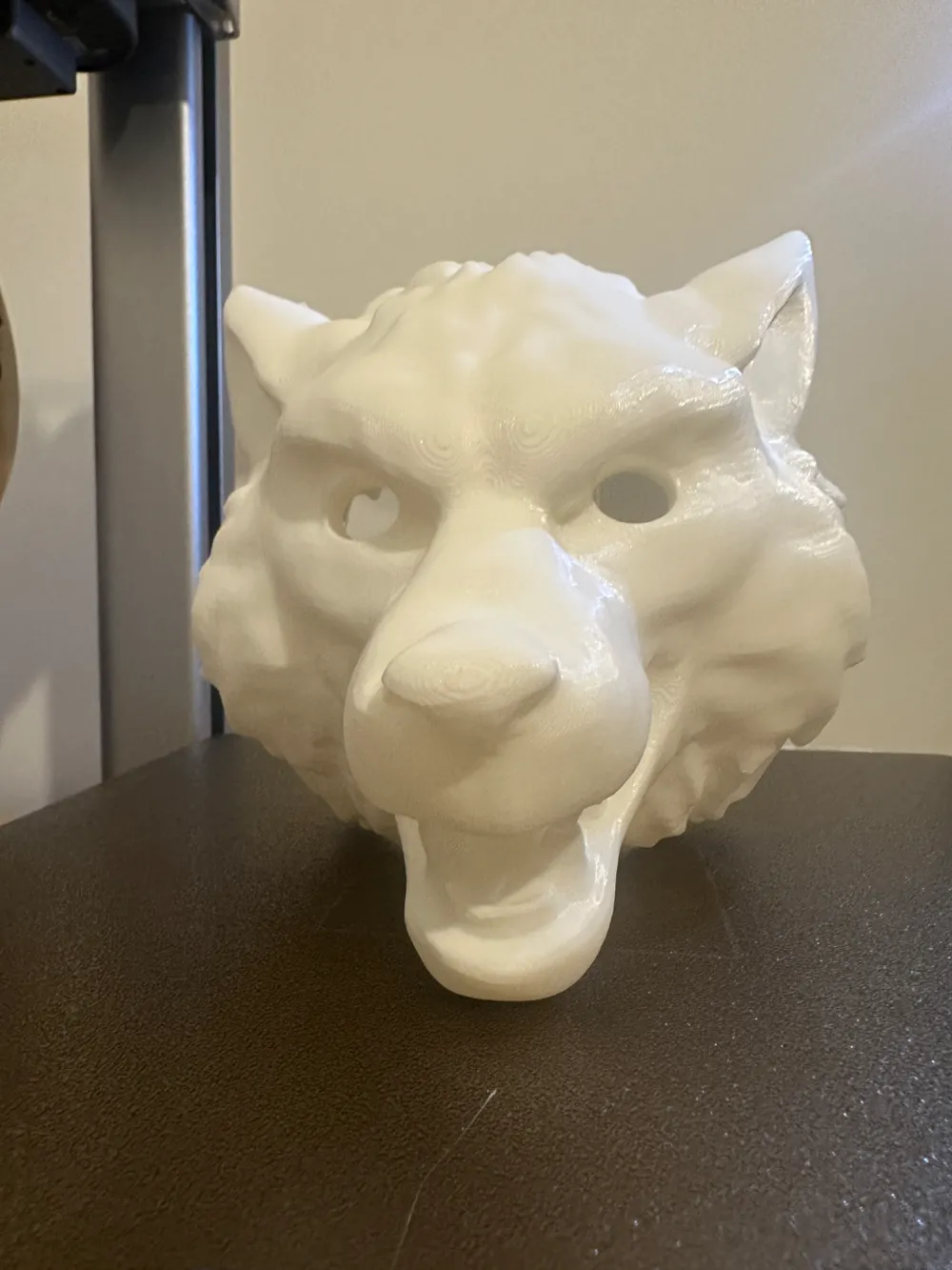 Angry Wolf Mask by 3D FunMakerWorld: Download Free 3D Models