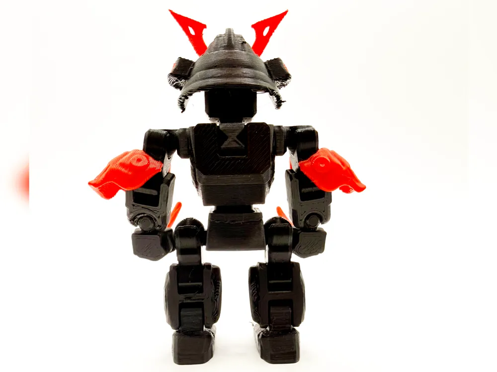 Dual Blade Poseable Mech - Free 3D Print Model - MakerWorld