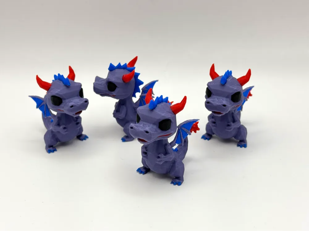 Cute LowPoly Dragons! by Stigern - MakerWorld