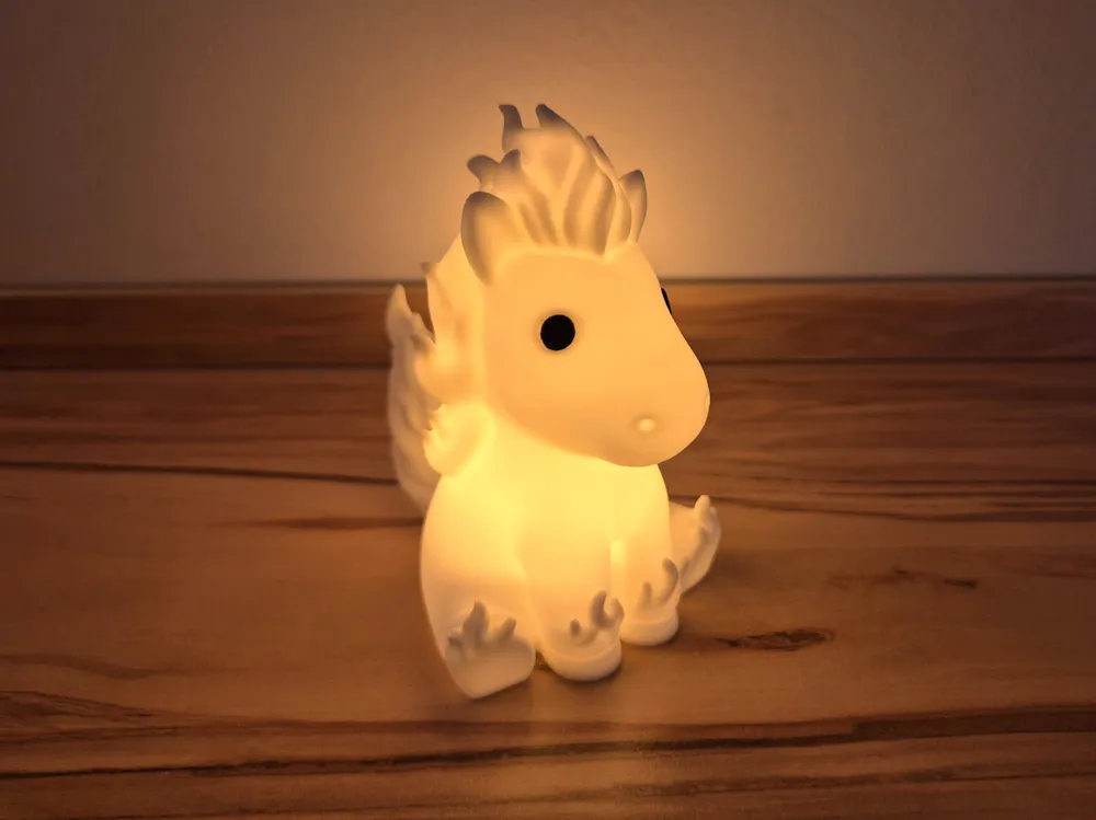 Fire Horse Lamp 2026 – Chinese New Year - Free 3D Print Model - MakerWorld