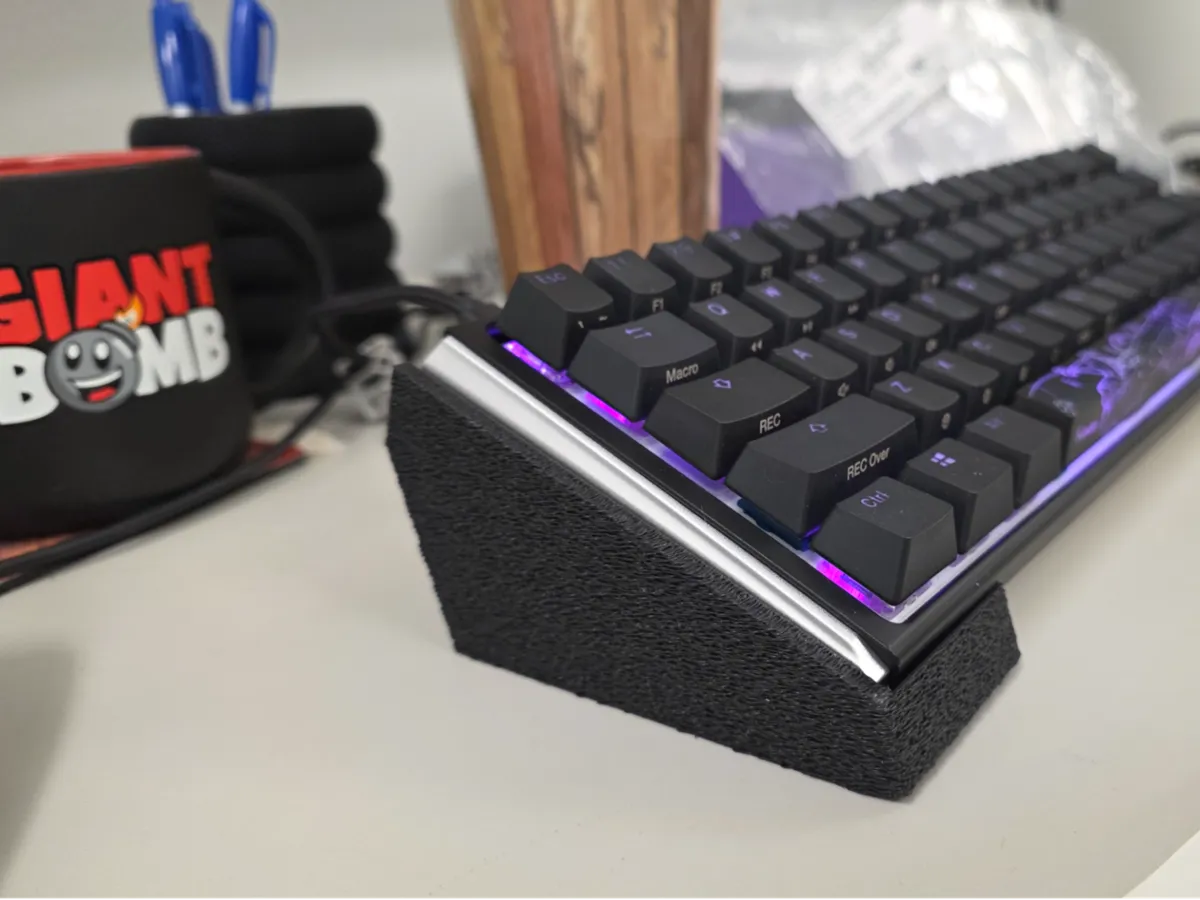 Ducky One 3 mechanical keyboard riser - Free 3D Print Model - MakerWorld