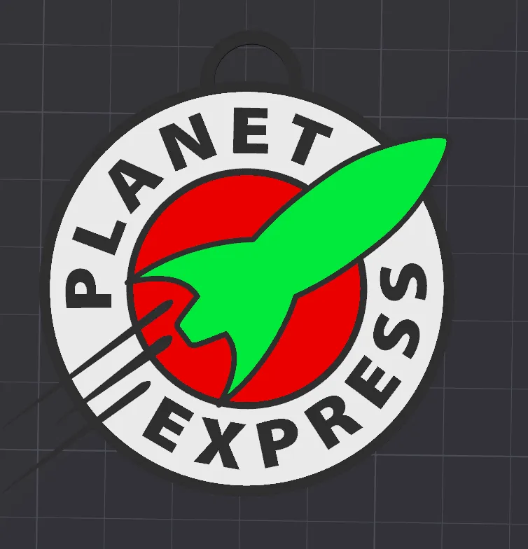 planet express logo by snypers85 - MakerWorld