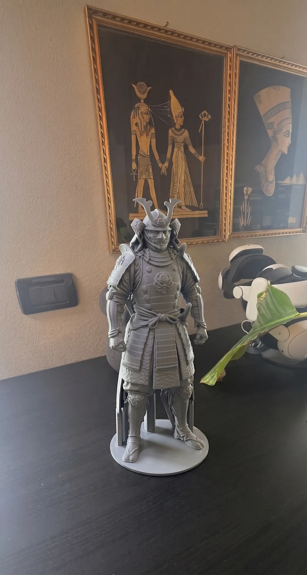 Samurai Warrior Statue - Free 3D Print Model - MakerWorld