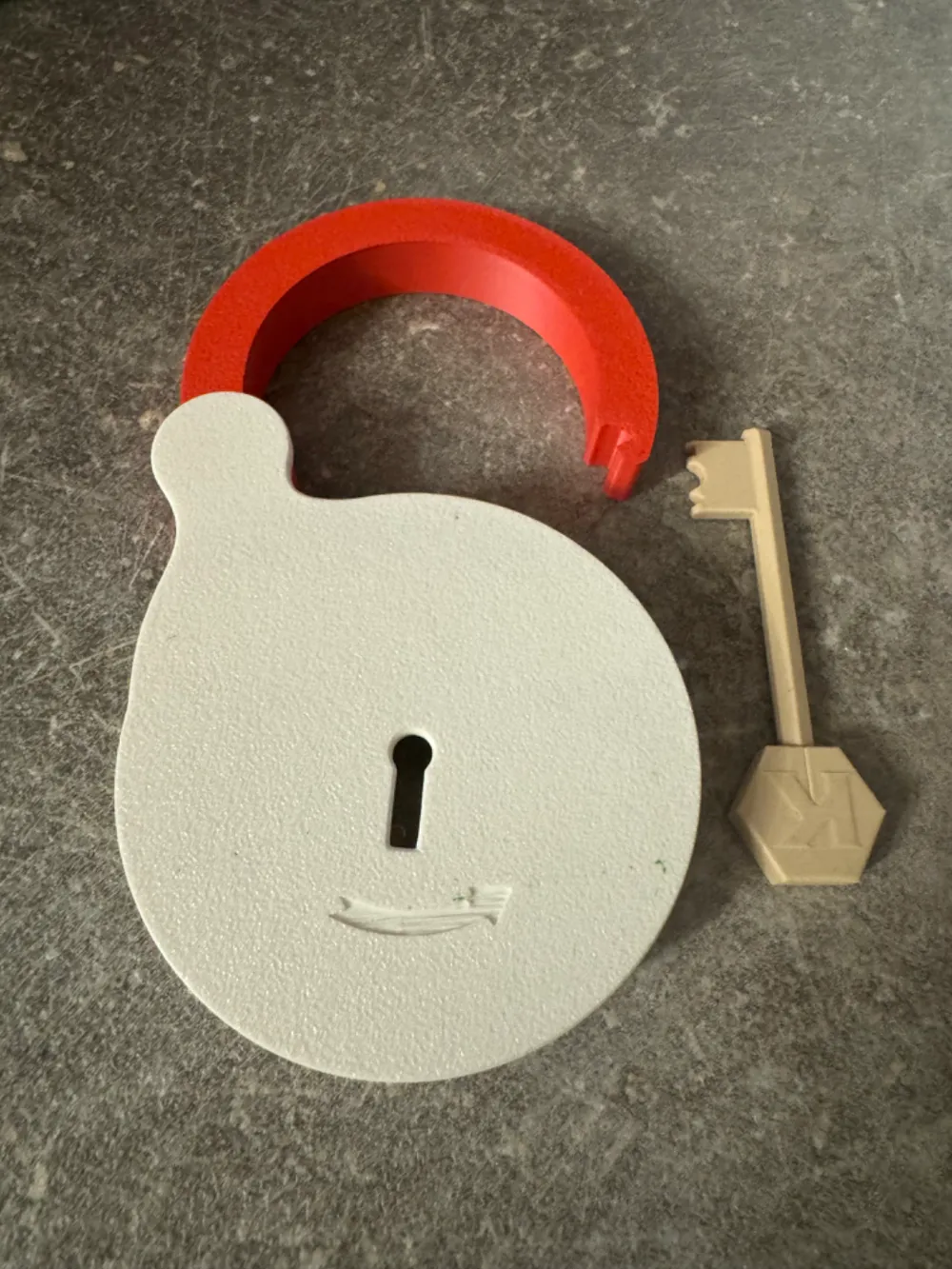 Simple Padlock (education model) by elikoll - MakerWorld