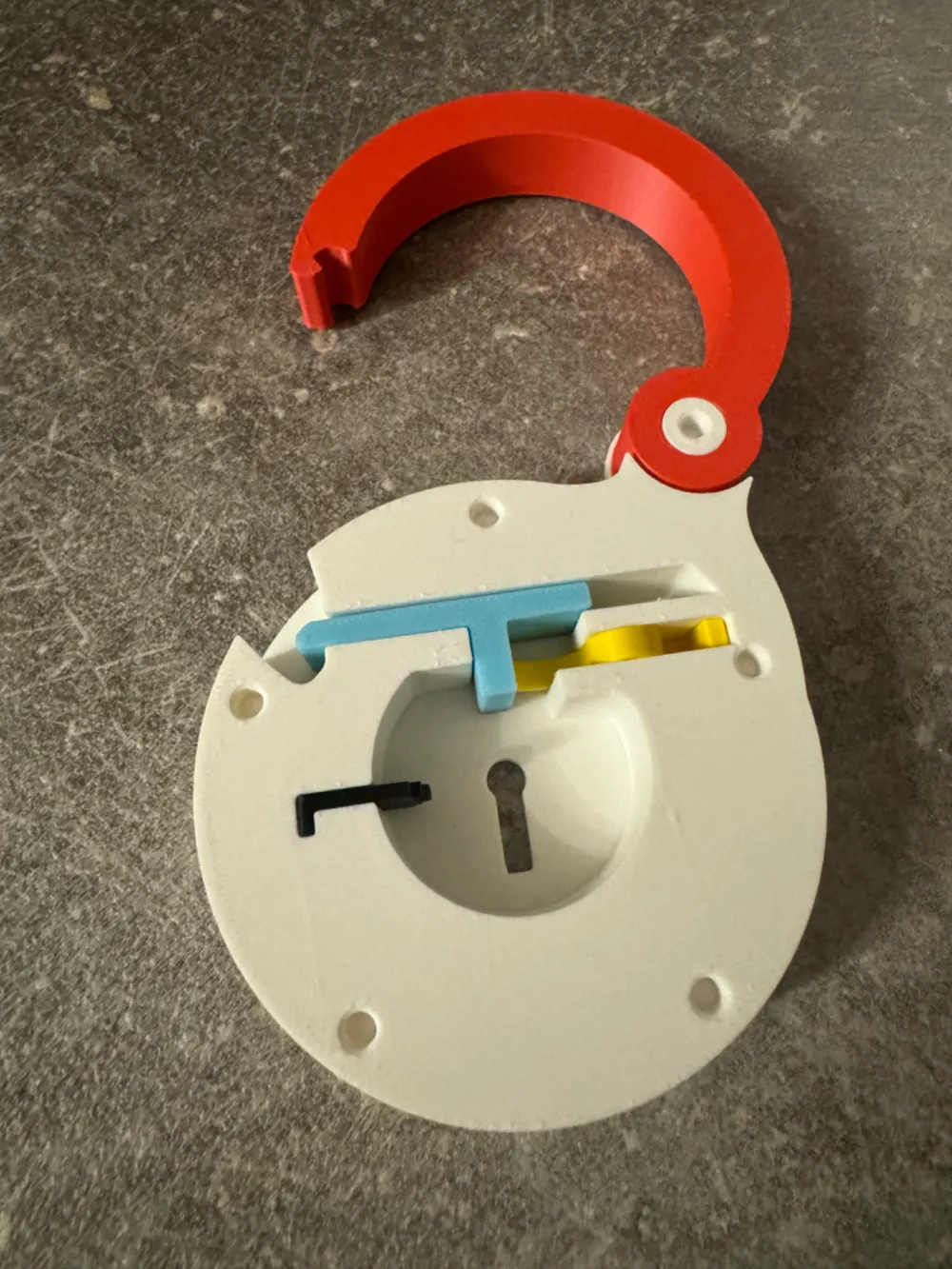 Simple Padlock (education model) by elikoll - MakerWorld