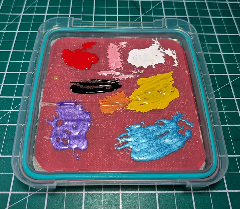 Sistema Wet Palette Template by SharkinMakerWorld: Download Free 3D Models