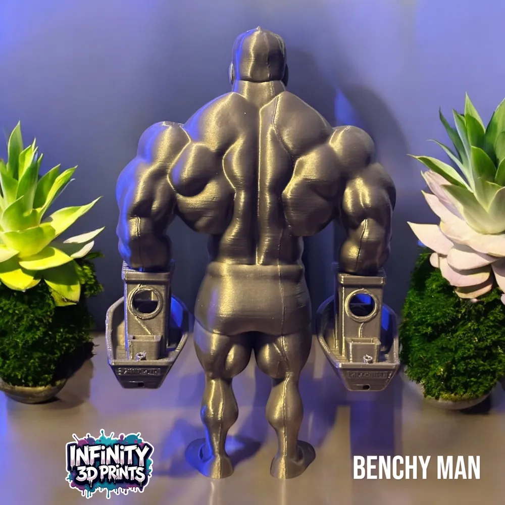 BENCHY MAN - HE HAS BENCHY'S FOR HANDS by INFINITY 3D PRINTSMakerWorld ...
