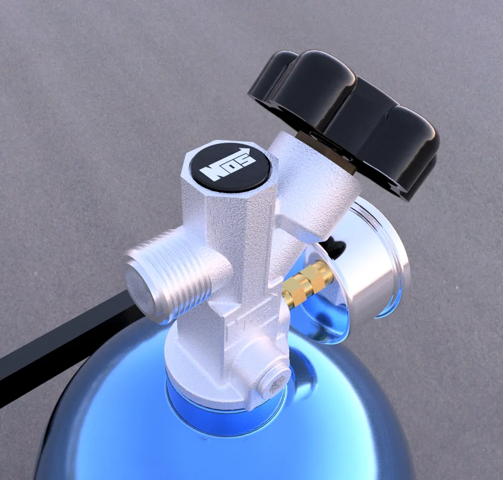 NOS Nitric Oxide bottle - 1:1 scale 10lb bottle by Hotcup & Co ...