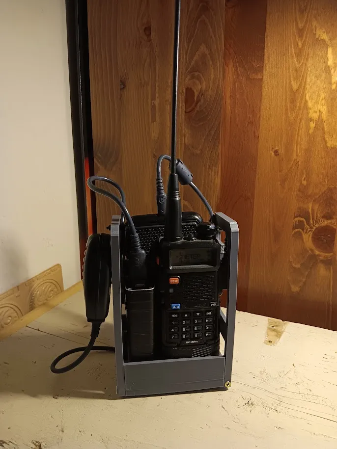 Baofeng radio frame V2 - Free 3D Print Model - MakerWorld