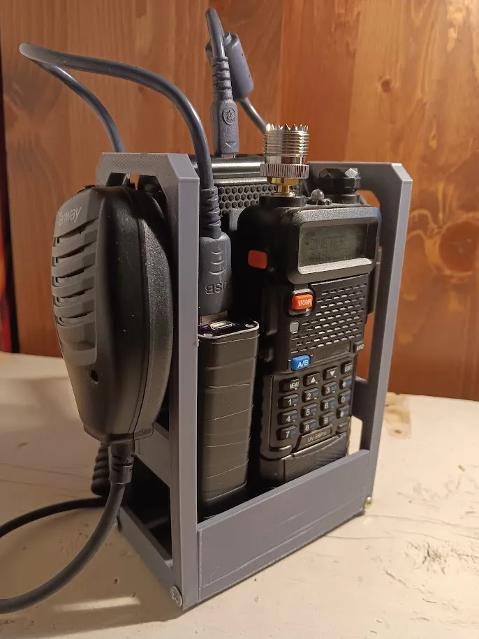 Baofeng radio frame V2 - Free 3D Print Model - MakerWorld