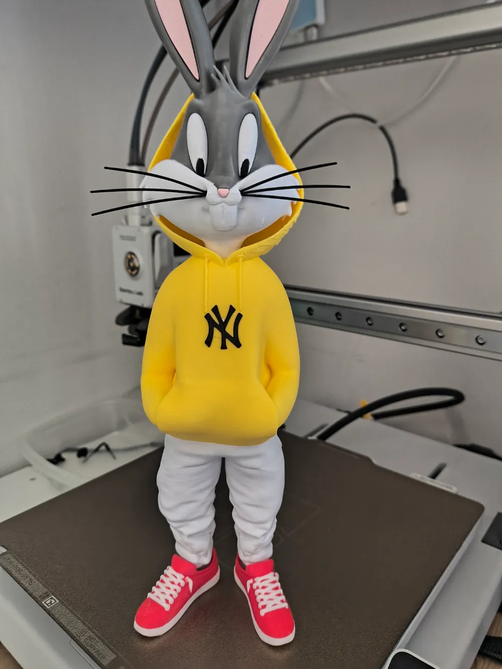 Bugs Bunny Urban New York sweatshirt logo by nicola MakerWorld ...