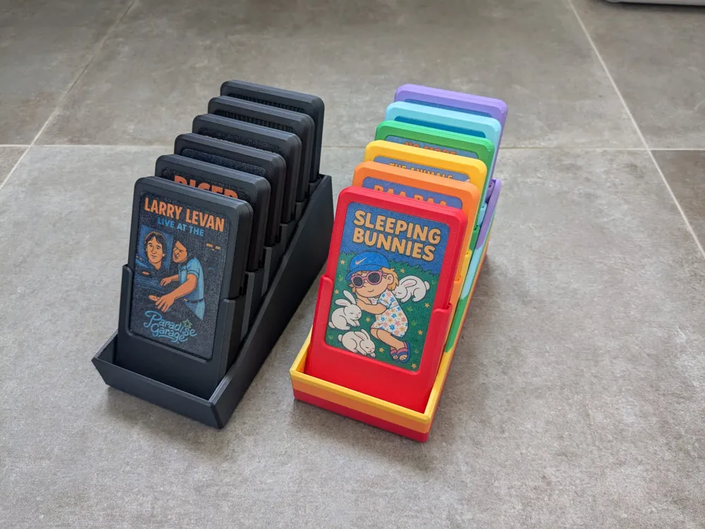 Flip cartridge box for Stock Pot cartridge player - Free 3D Print Model ...