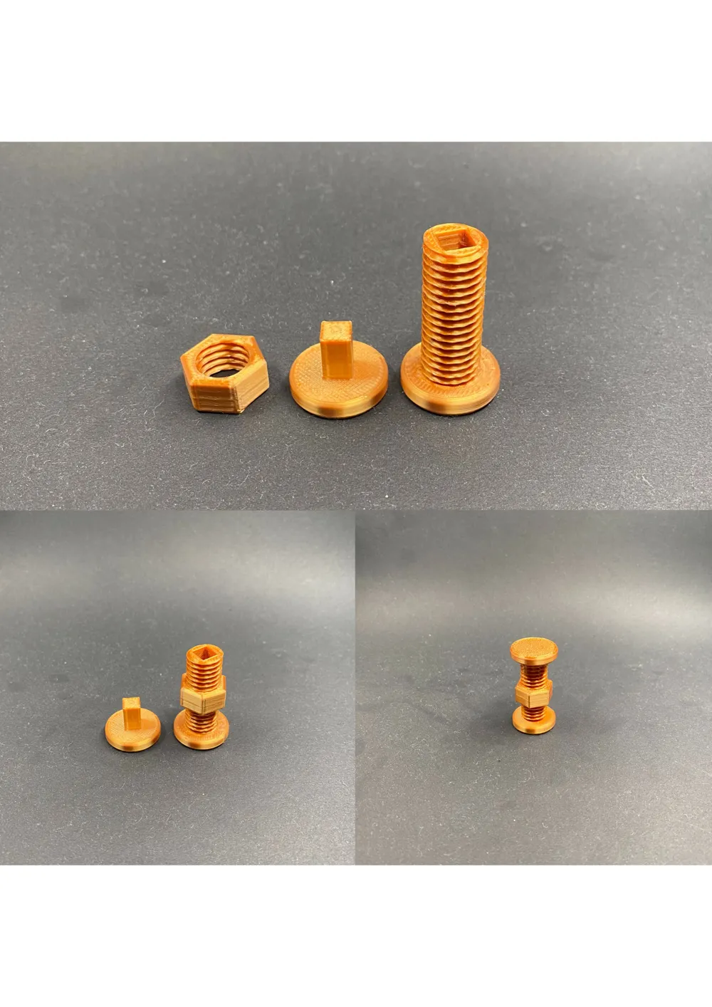 Simple Nut + Bolt Fidget - Free 3D Print Model - MakerWorld