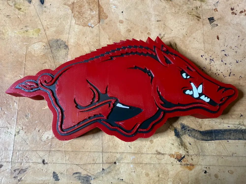 Razorback Magnet by skoch373 MakerWorld: Download Free 3D Models