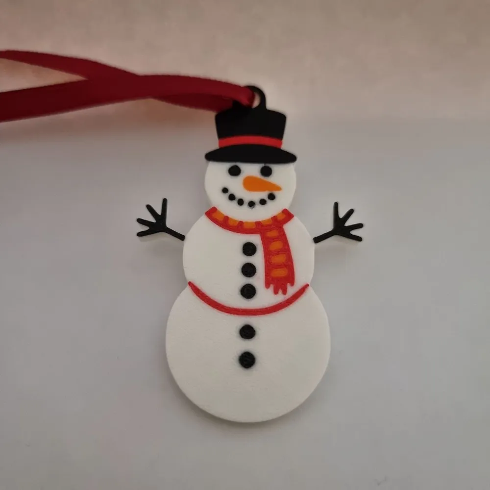 SNOWMAN - Free 3D Print Model - MakerWorld