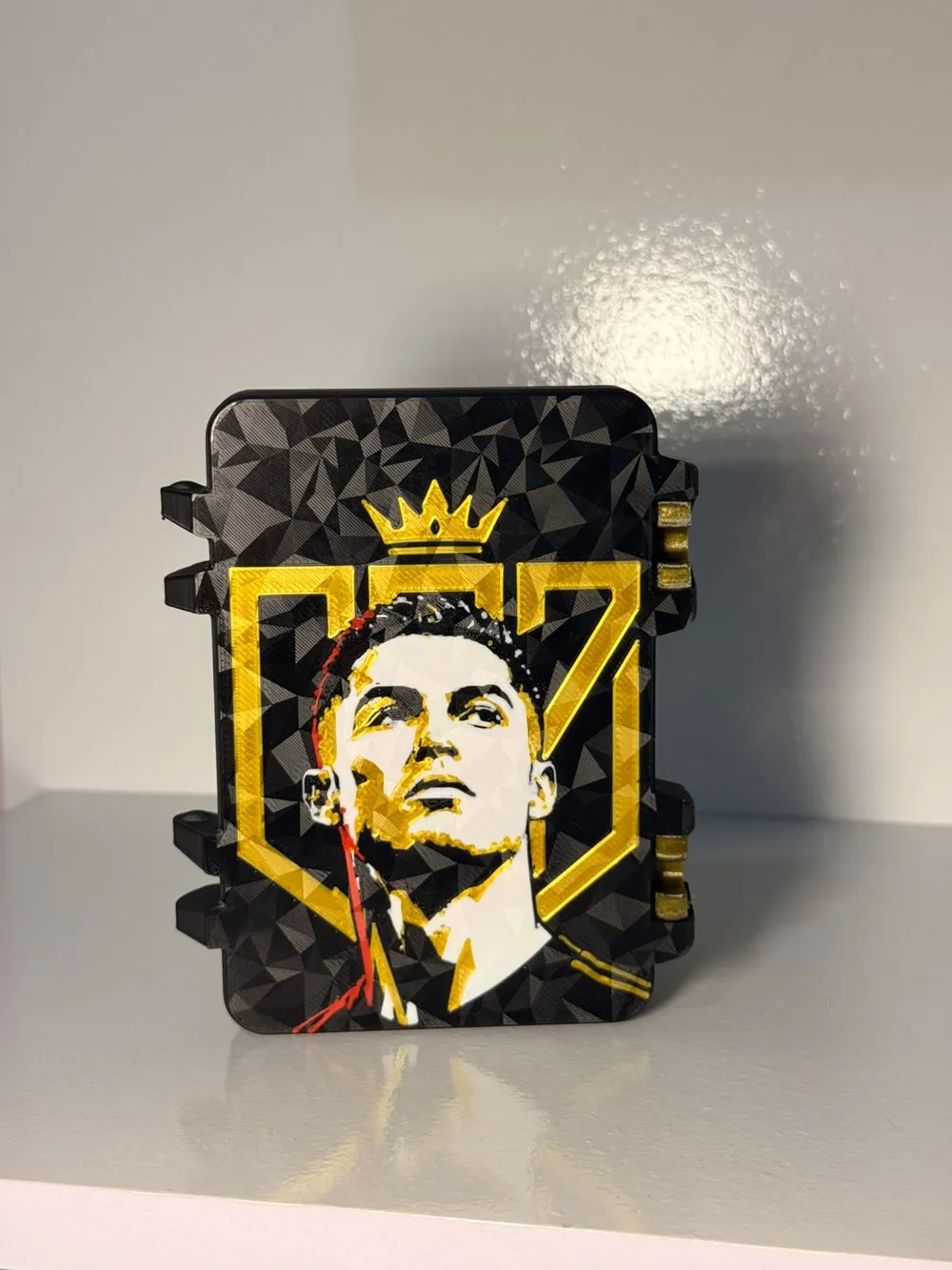 Caixa Copa Figurinha CR7 Anime - Modelo gratuito para impressão 3D ...