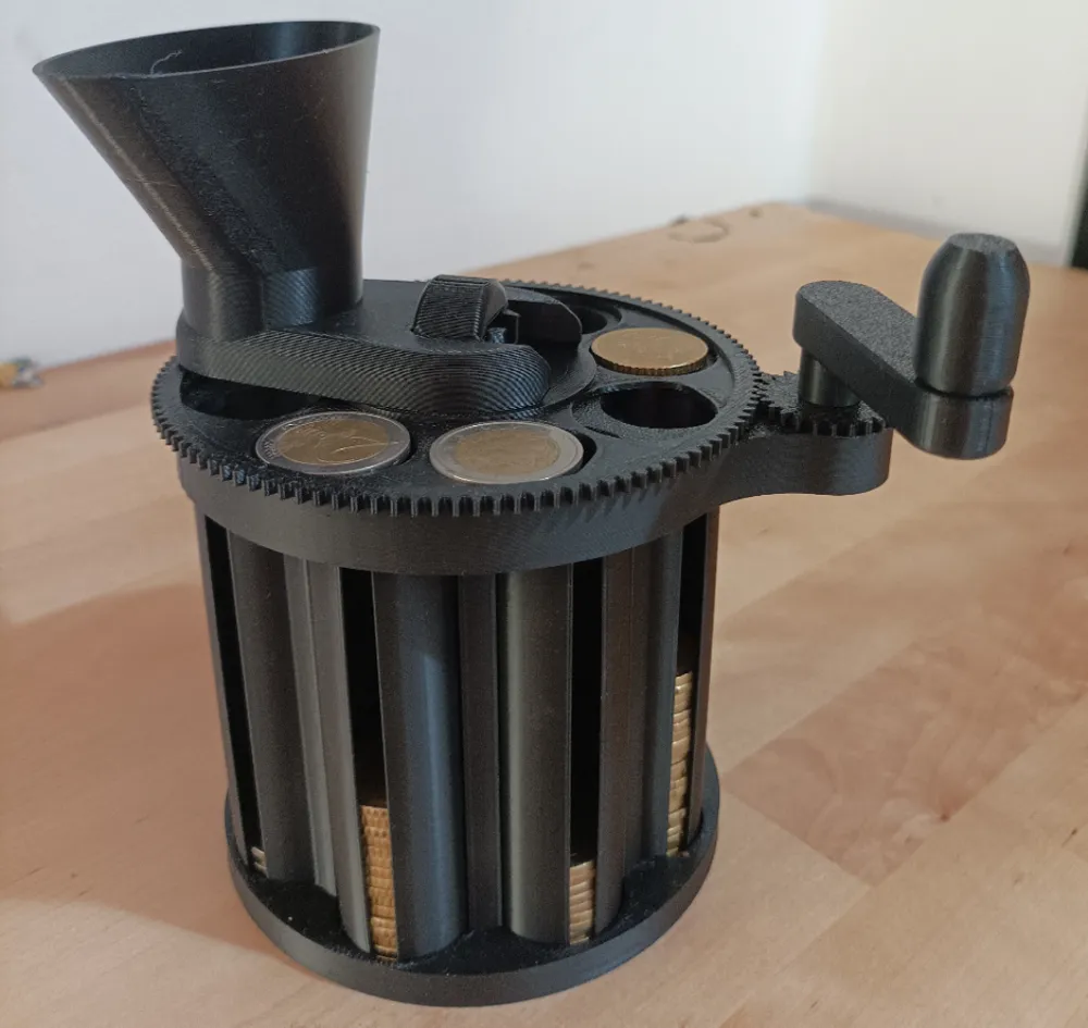 euro coin sorter (remixed) Remixed by fmor MakerWorld: Download Free 3D ...