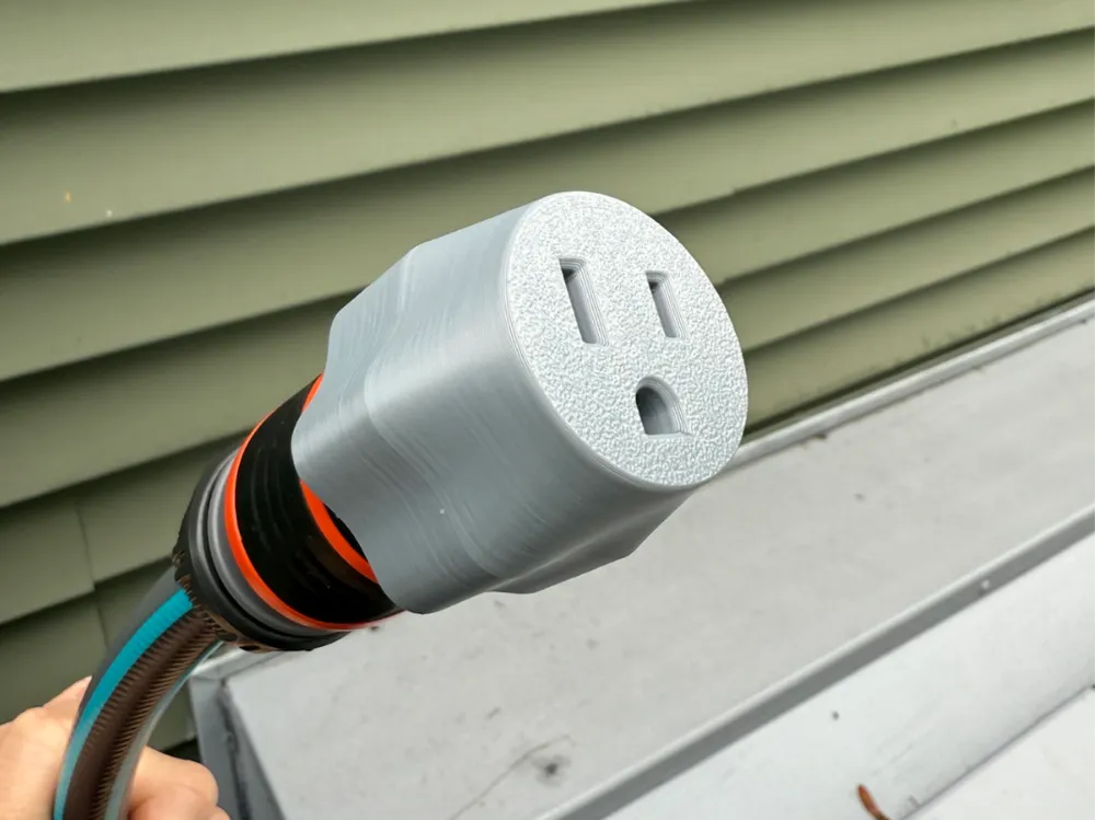 Cursed Connectors: Hydroelectric Plug (NEMA 5-15R) by Adam L - MakerWorld