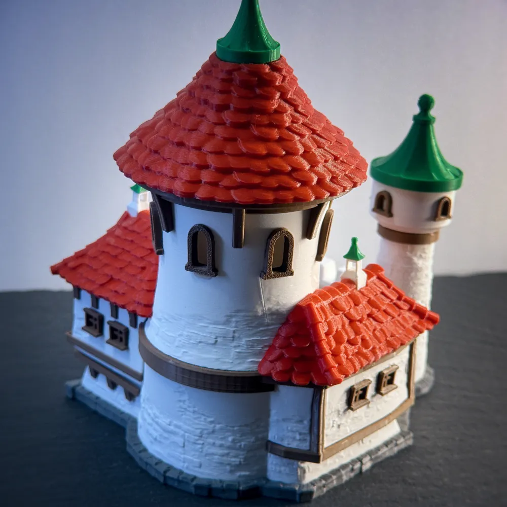 Mini stylized Fantasy Castle by Structales - Roadrunner4d MakerWorld ...
