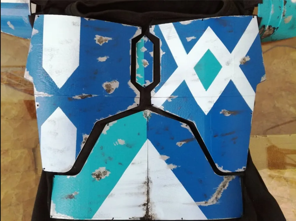 Mandalorian Chest armor - Free 3D Print Model - MakerWorld
