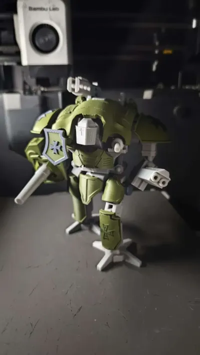 Knight Titan Mecha: Long-Range Fire Support Type by 造梦人_ Dream Maker ...