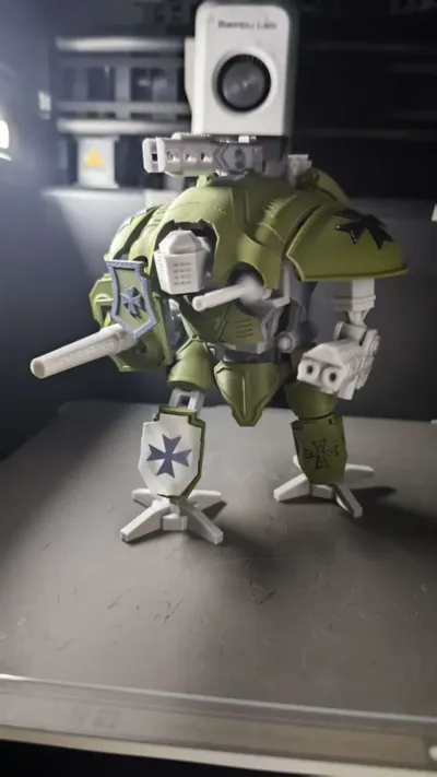 Knight Titan Mecha: Long-Range Fire Support Type by 造梦人_ Dream Maker ...