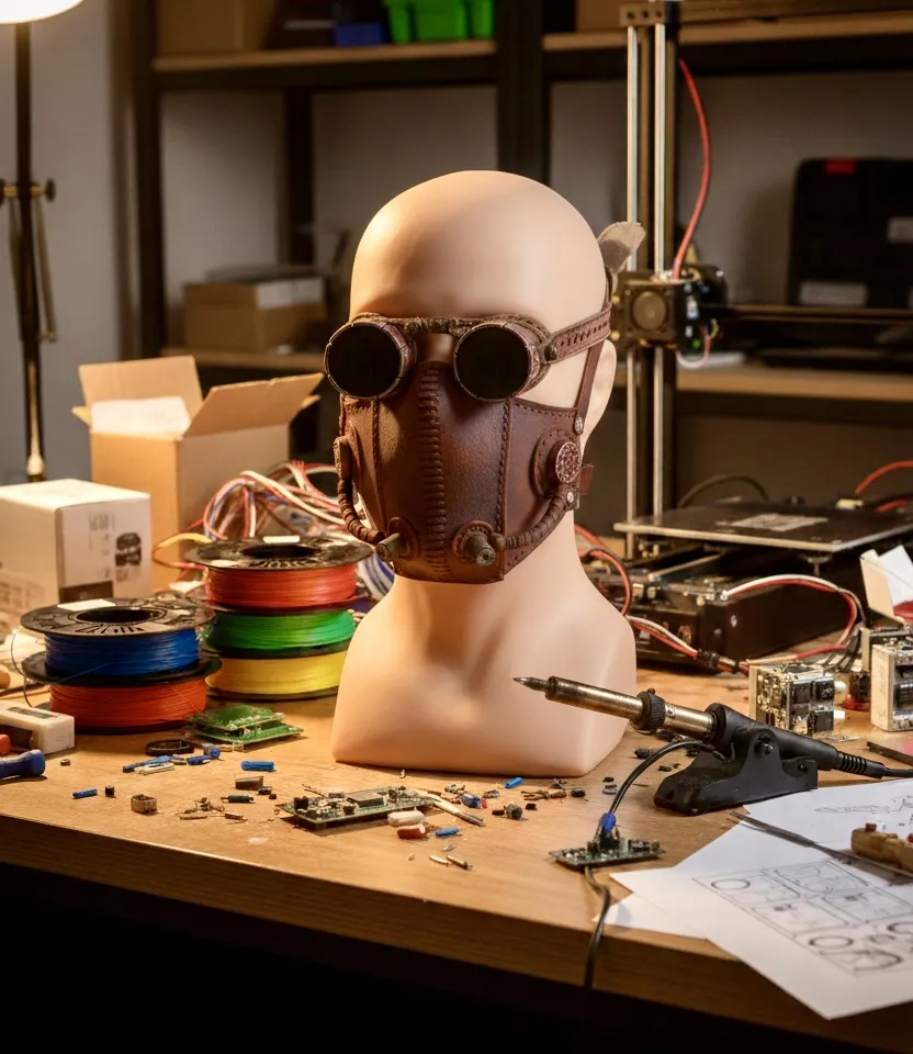 Fallout Inspired Post-Apocalyptic Mask Bust - Free 3D Print Model ...