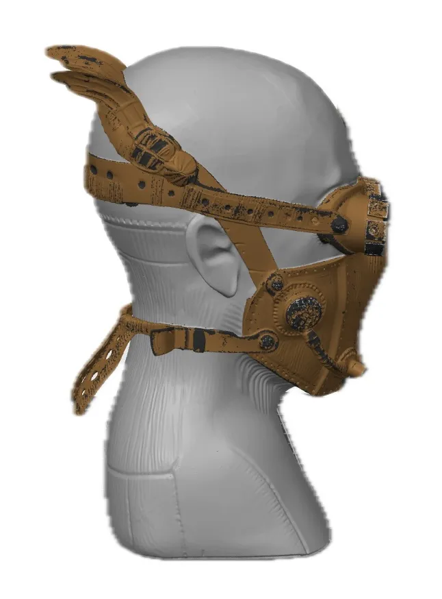Fallout Inspired Post-Apocalyptic Mask Bust - Free 3D Print Model ...