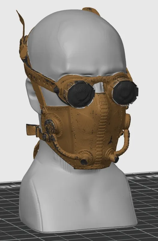 Fallout Inspired Post-Apocalyptic Mask Bust - Free 3D Print Model ...