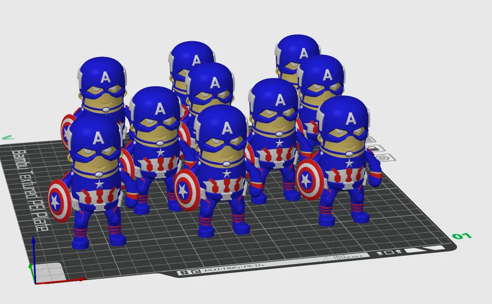 Mini Captain America Remixed by A3Dprints.com - MakerWorld